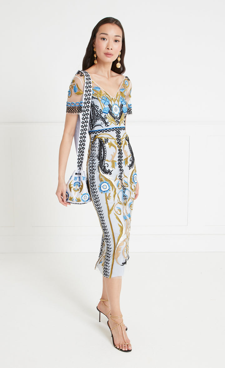 Alessia Bag - Halogen Blue – Temperley London (UK)