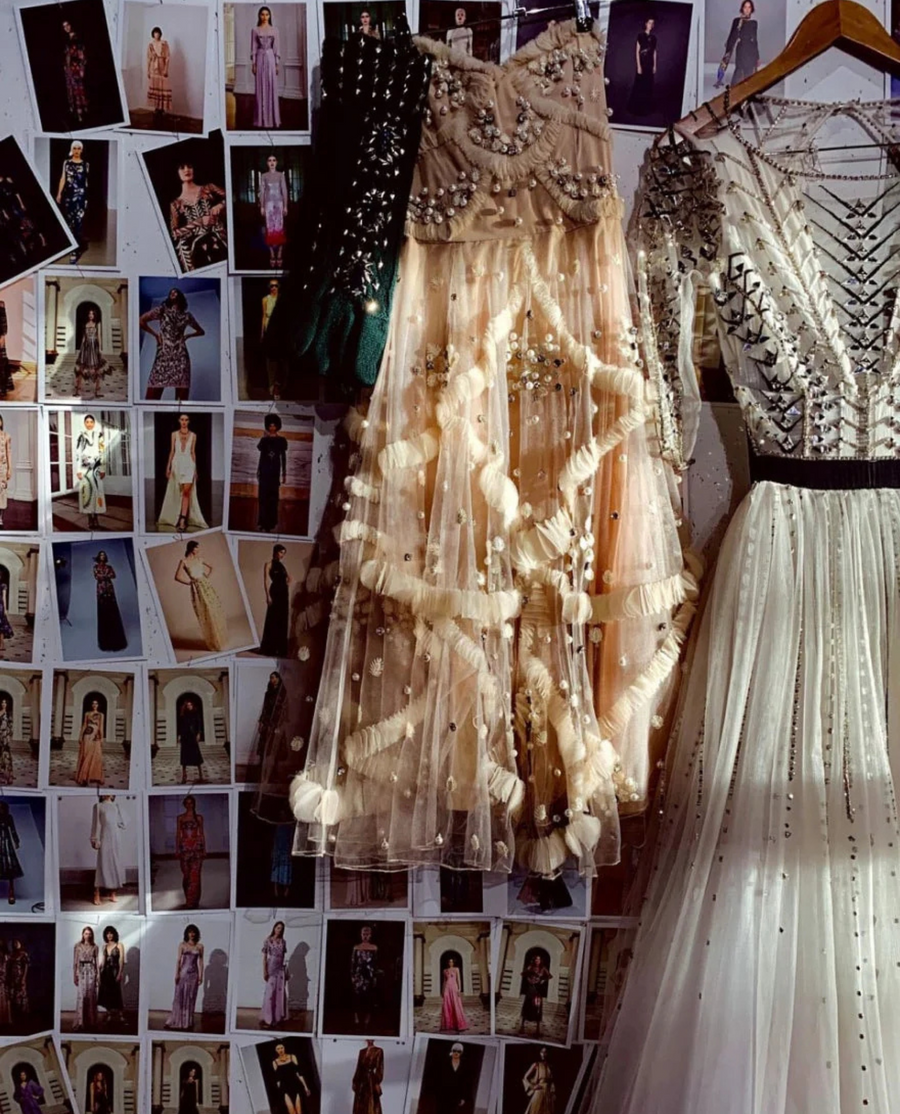 Neptune Dress - Windsurfer | Dresses & Jumpsuits | Temperley London ...